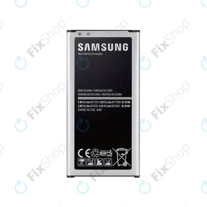 Samsung Galaxy S5 G900F Battery EB BG900BBC 2800mAh GH43 04165A GH43 04199A Genuine Service Pack FixShop
